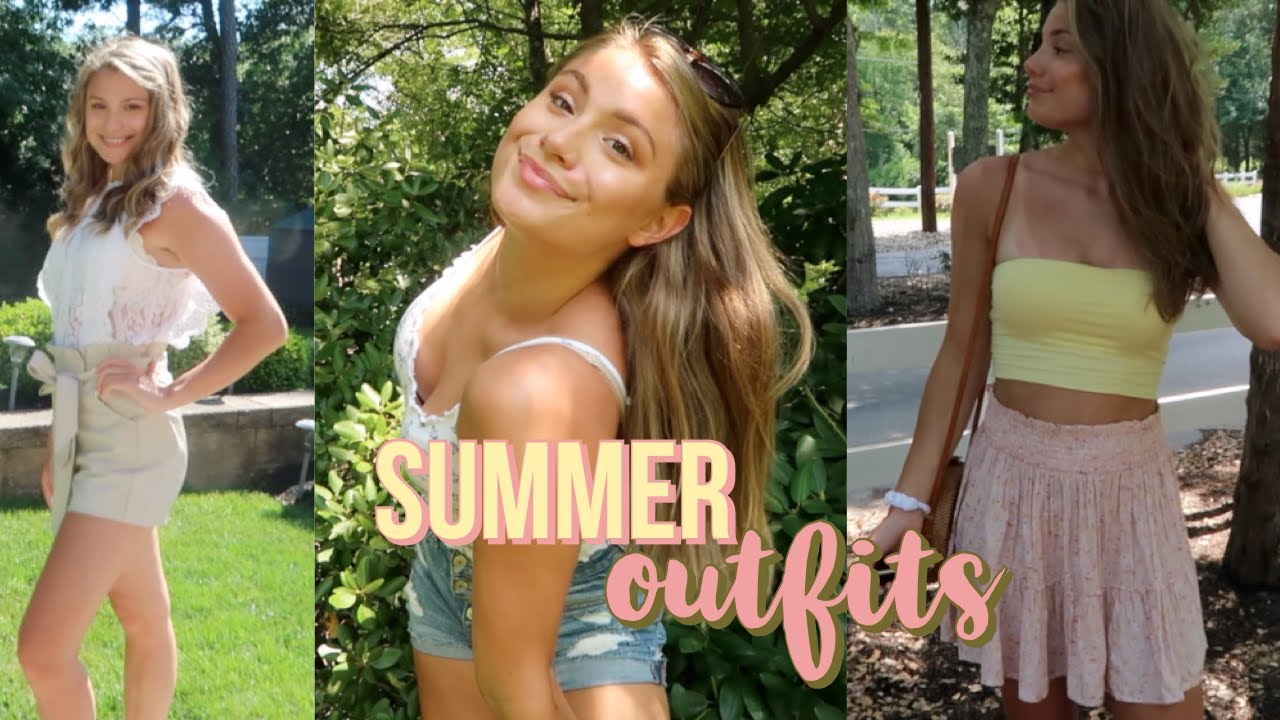 SUMMER OOTW 2020 | summer outfit ideas - YouTube