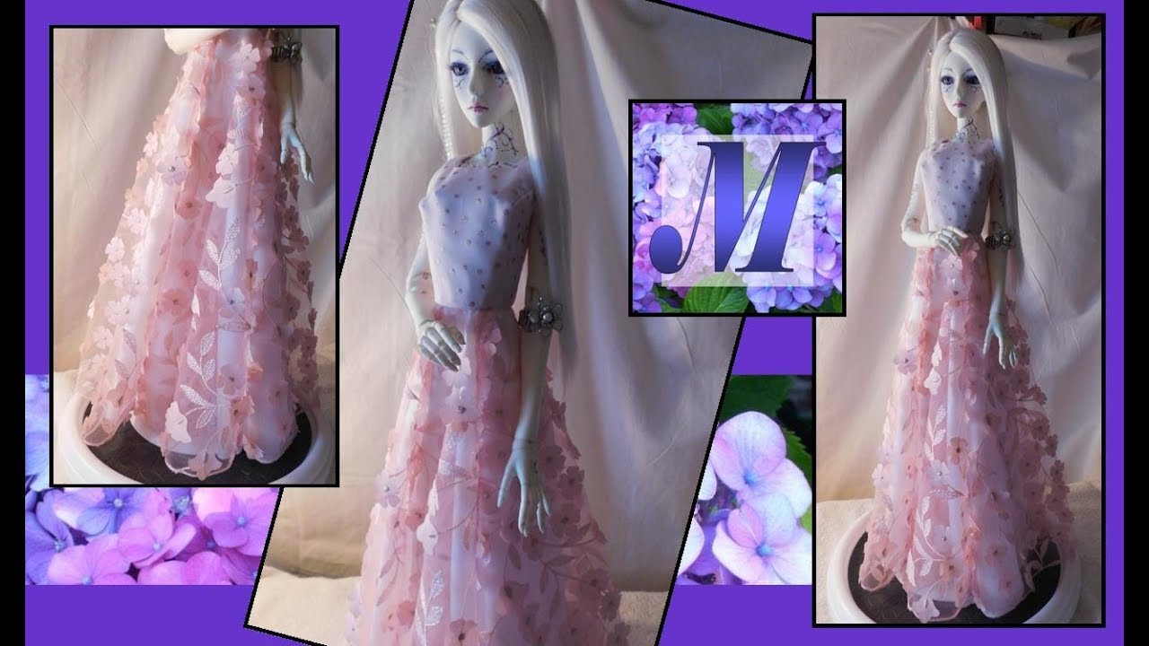 Sewing a Basic Dress for Resinsoul 60cm Mi - YouTube