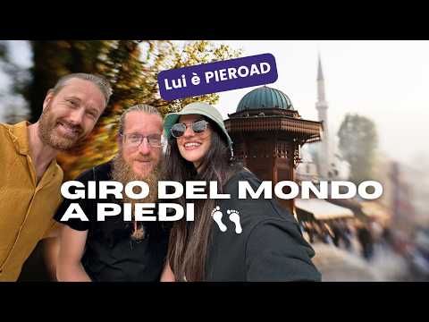 INCONTRIAMO (PER CASO) PIEROAD DURANTE IL SUO GIRO DEL MONDO A PIEDI 🦶- SARAJEVO