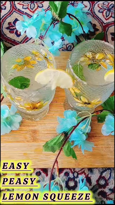 Easy peasy Lemon squeeze 🍋 Refreshing summer Drink try out in this ...
