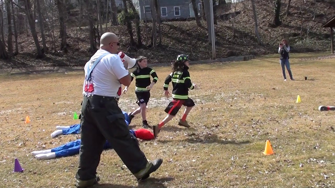 Fire Fighter Obstacle Course 2 - YouTube