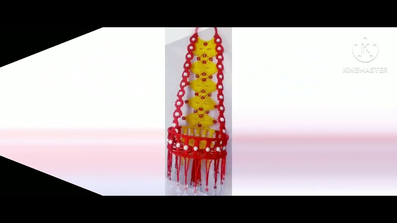 macrame teddy bear jhula design - YouTube