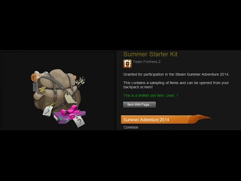 Team Fortress 2 - Open Summer Starter Kit - YouTube