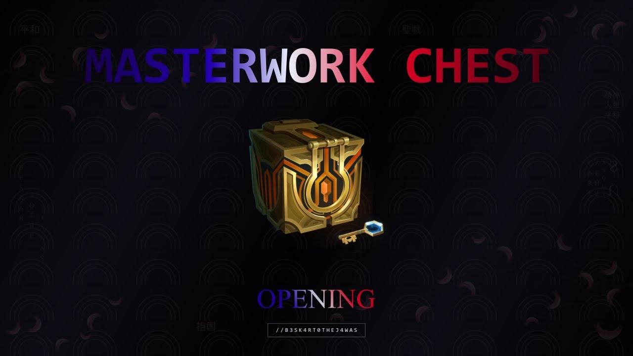 Opening 5x Masterwork Chests - YouTube