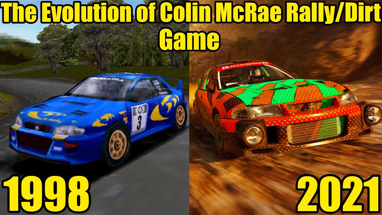 The Evolution of Colin McRae Rally/Dirt Games (1998-2021) Эволюция игр ...