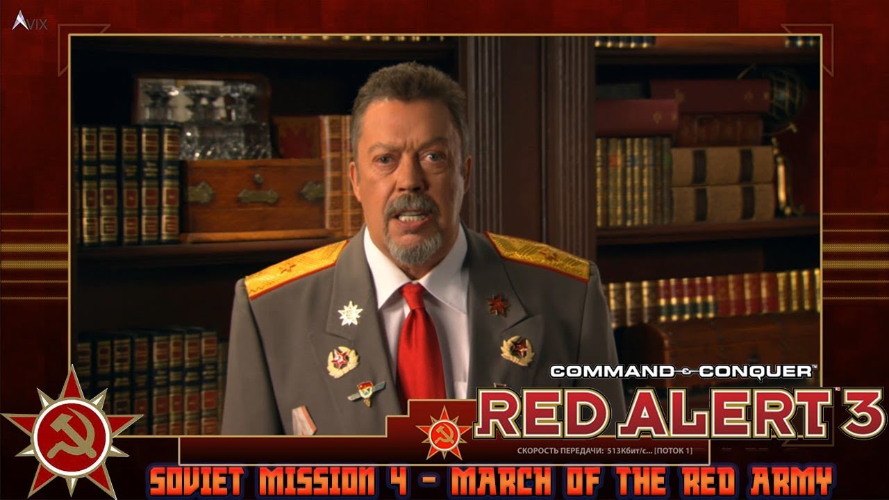 Command and Conquer Red Alert 3 Soviet Mission 4 - March of the Red ...