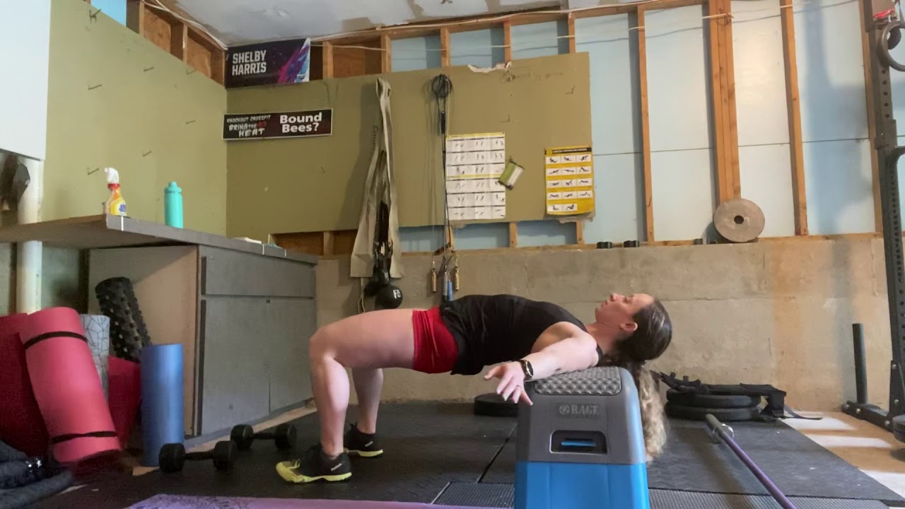 SLT Shoulder Elevated Glute Bridge - YouTube