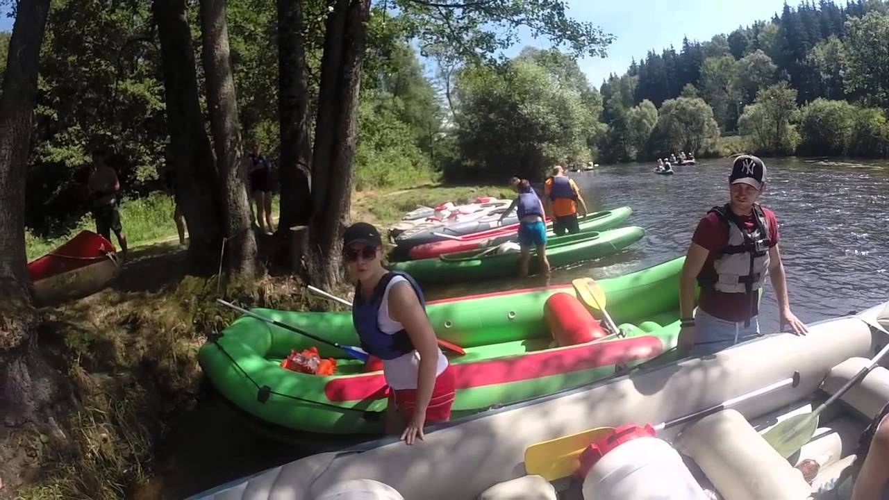 Splavovanie 1. 2015 Vltava - YouTube