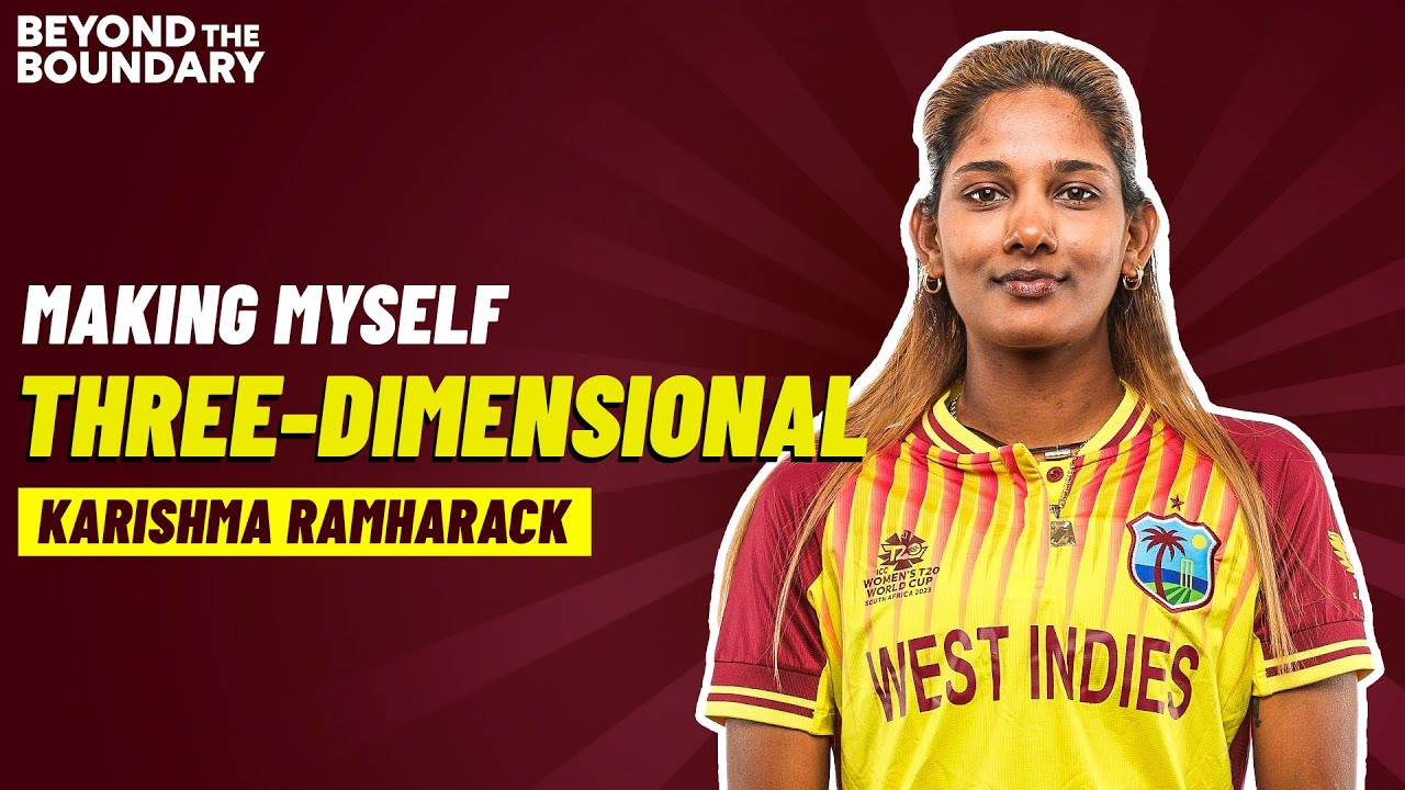From Fast Bowler to an Off-Spinner | Karishma Ramharack | AUS v WI ...