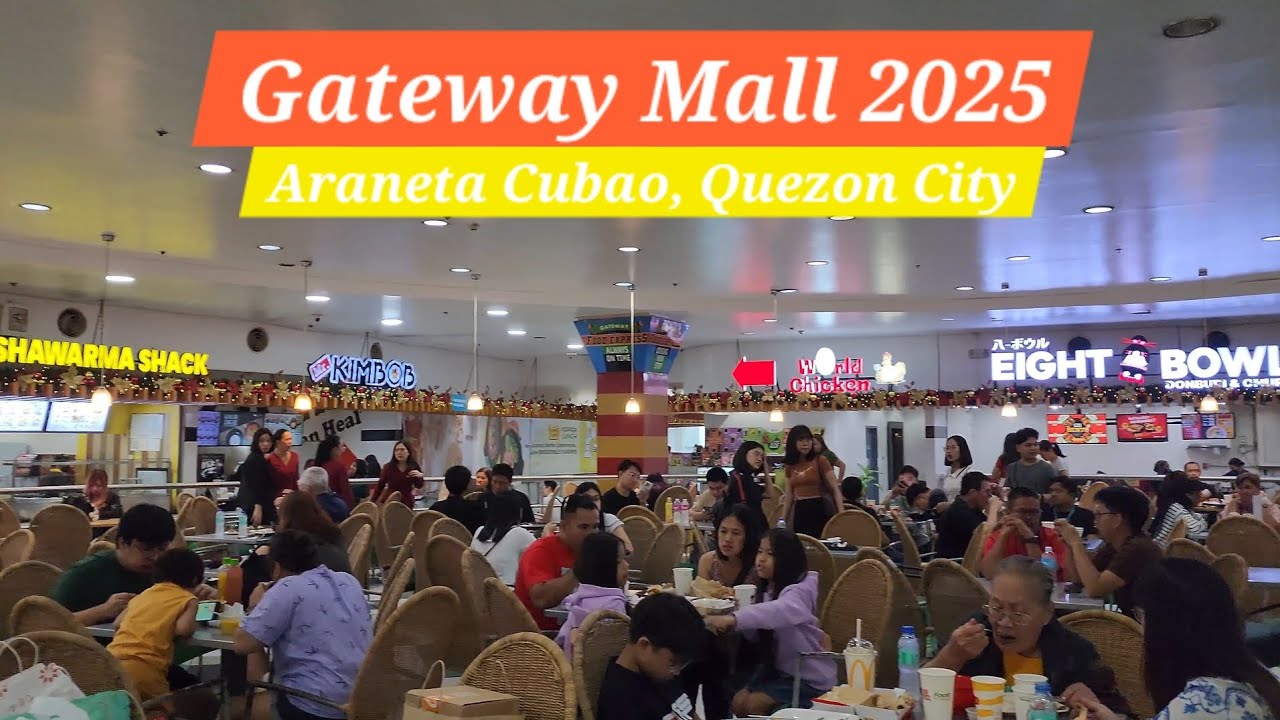 What’s NEW at Gateway Mall Araneta City?🇵🇭 (December 2025 Update) - YouTube