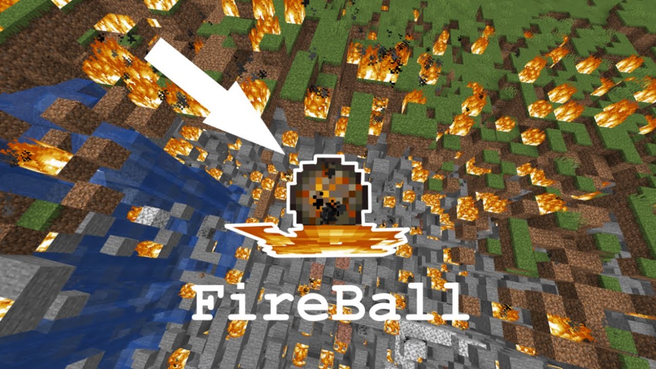 faire une météorite sur minecraft (commande 1.19 +) - YouTube