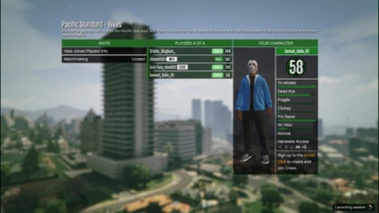 Tristan and Danny and Samuel ps4 GTA 5 Online - Pacific Standard ...