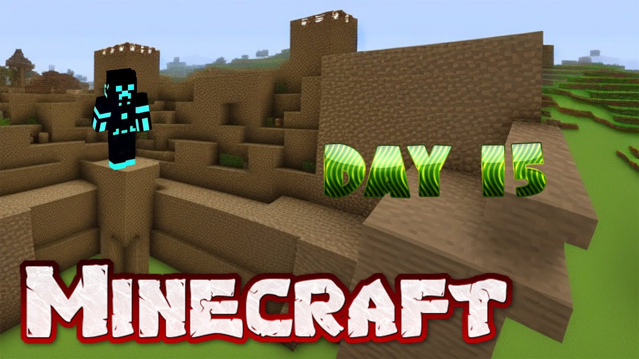 Fortifying Our Village: Building the Ultimate Wall in Minecraft - Day ...