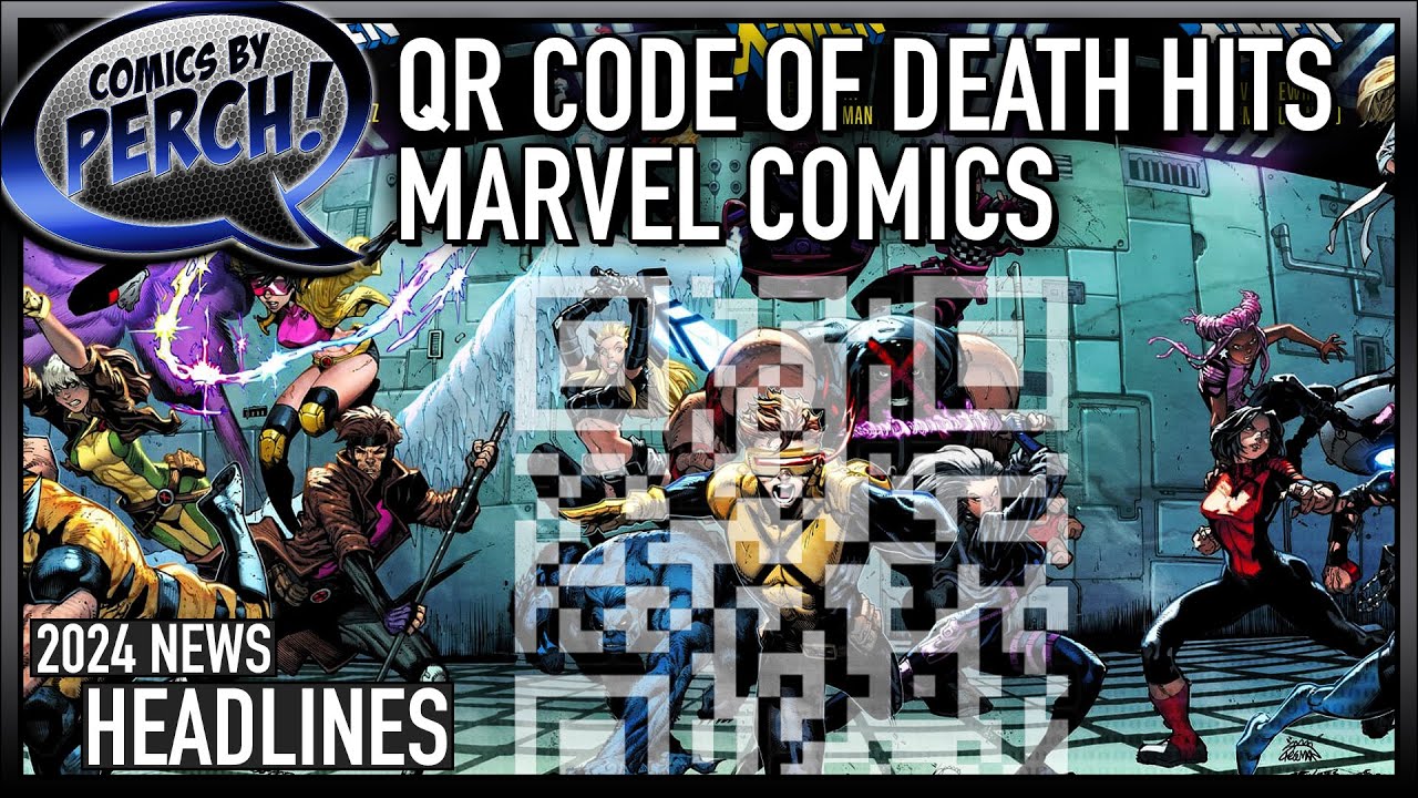Marvel's QR code extra page experiment - YouTube
