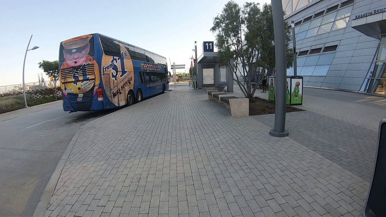 Megabus - Anaheim, California - YouTube