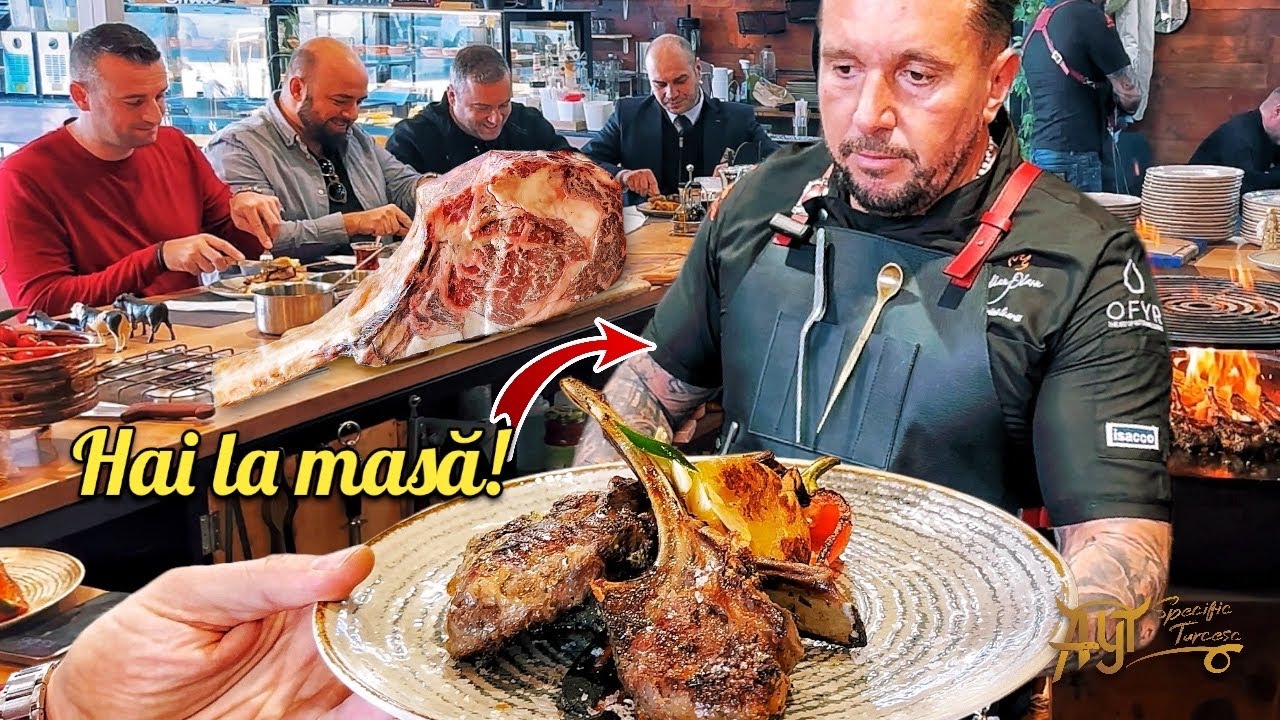 Prânz la AYT Steakhouse #3 "Tomahawk, T-Bone, Cotlet de Berbecuţ și ...