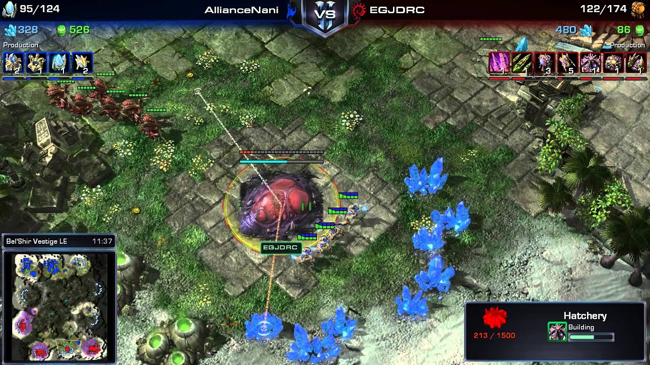 SC2 - WCS S2 Final - QF - NaNiwa vs Jaedong - Game 1 - YouTube