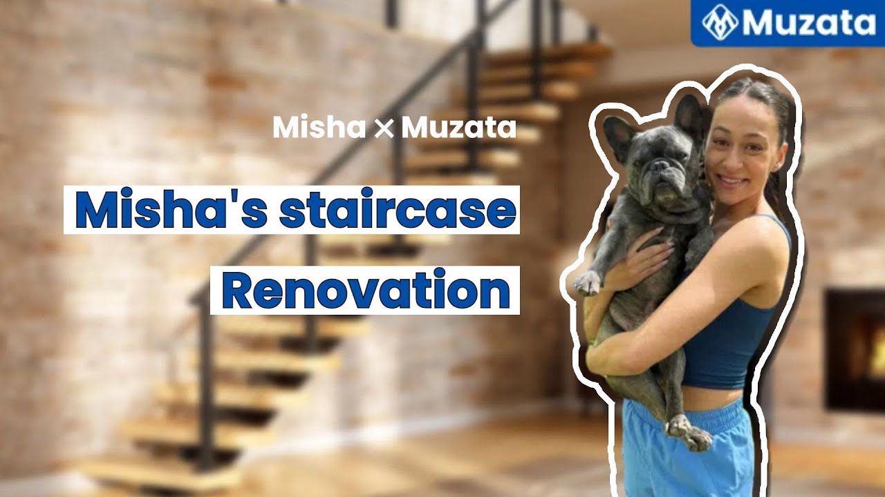 Misha‘s Modern Staircase Transformation: Enhance Your Home Design with ...