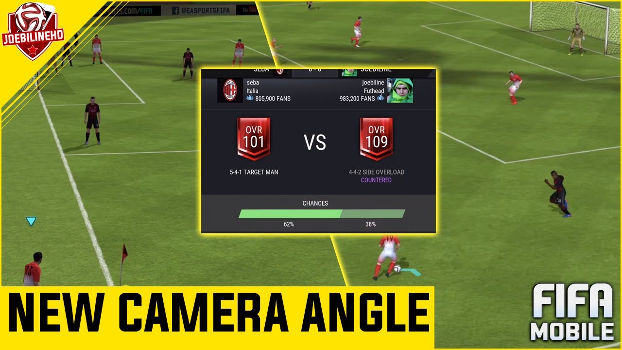 FIFA MOBILE NEW CAMERA ANGLE, CORNERS, BUGS & GLITCHES #FIFAMOBILE MY ...