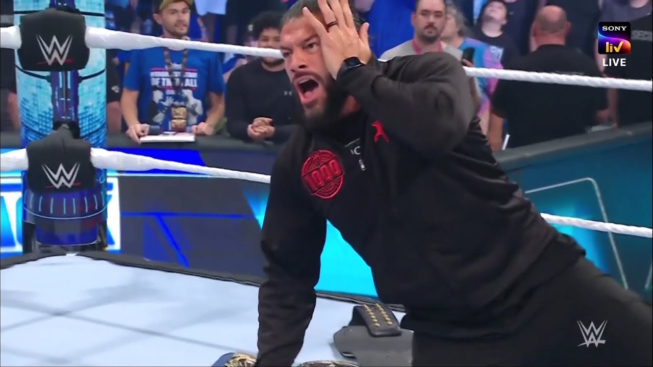 Jey Uso Superkicks Roman Reigns - Jimmy and Jey Uso superkick Roman ...