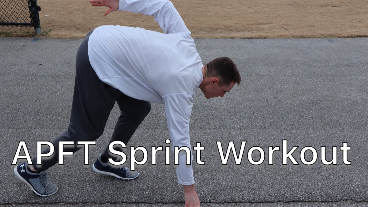 My Sprint Workout | How To Increase APFT Run Time - YouTube
