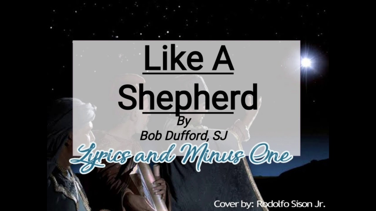 Like A Shepherd [Lyrics and Minus One] - YouTube