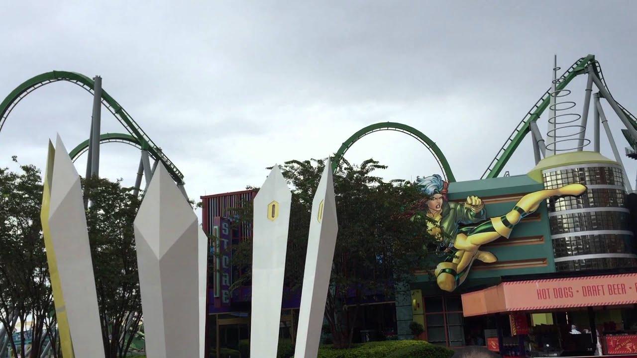 Universal Studios Orlando Florida Islands of Adventure Hulk Roller ...