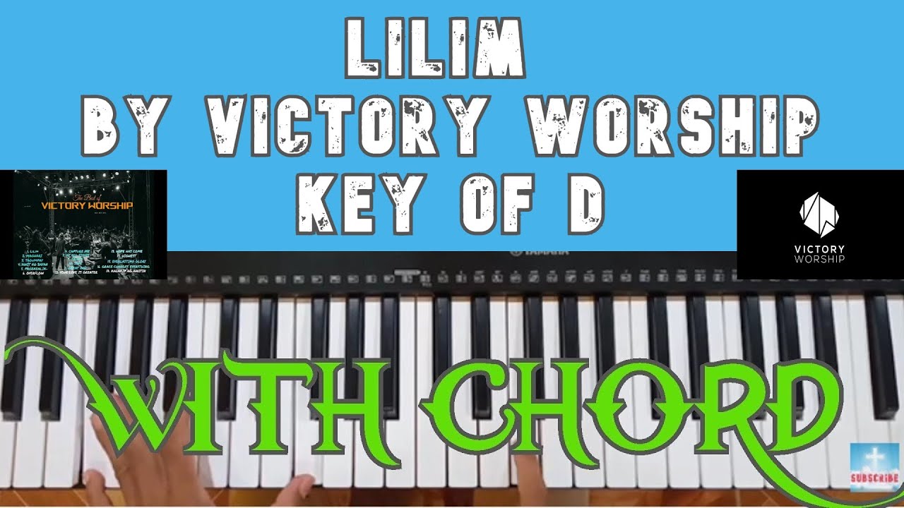 Lilim by Victory Worship - Key of D | Basic Piano Tutorial with chord ...
