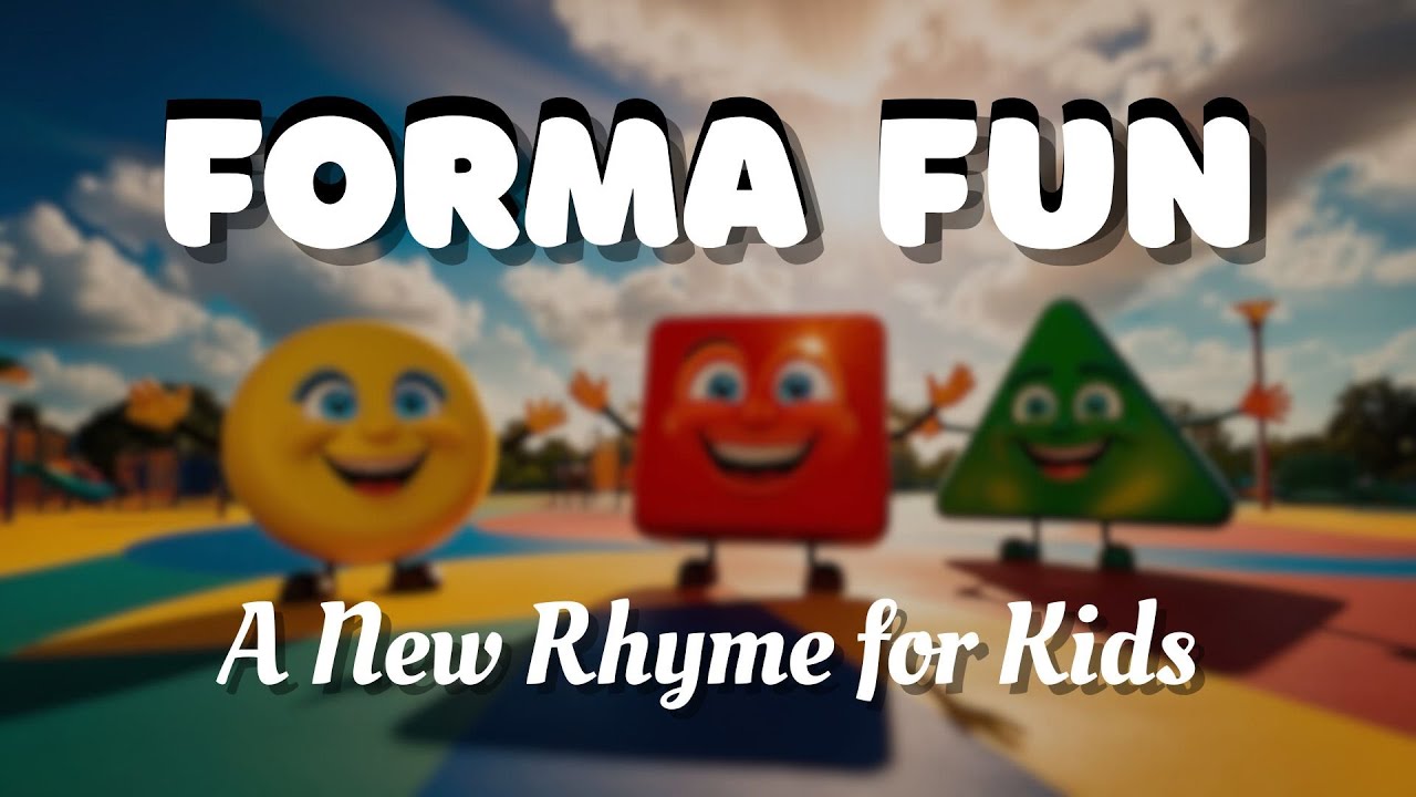 A New Rhyme for Kids | Learn & Sing Along with Fun Shapes! - YouTube