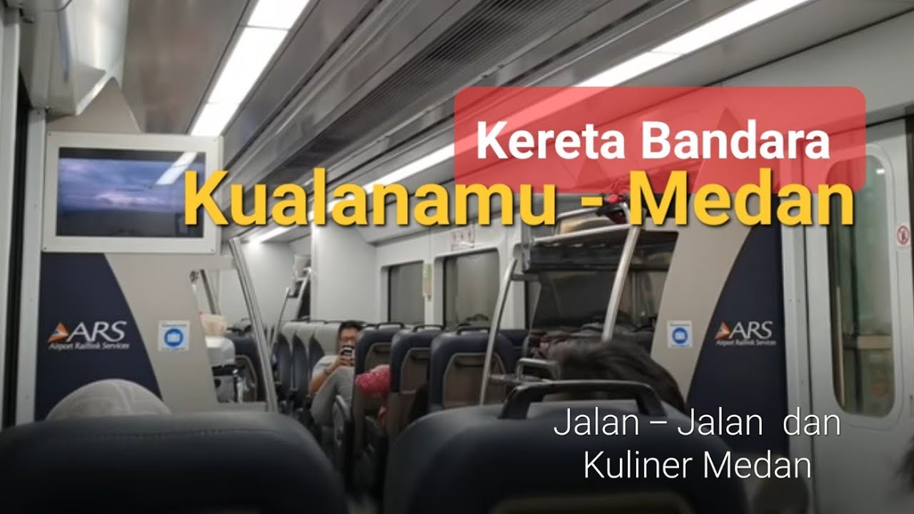 Kereta Api Bandara Kualanamu - Medan | Railink Airport Train to City vv ...