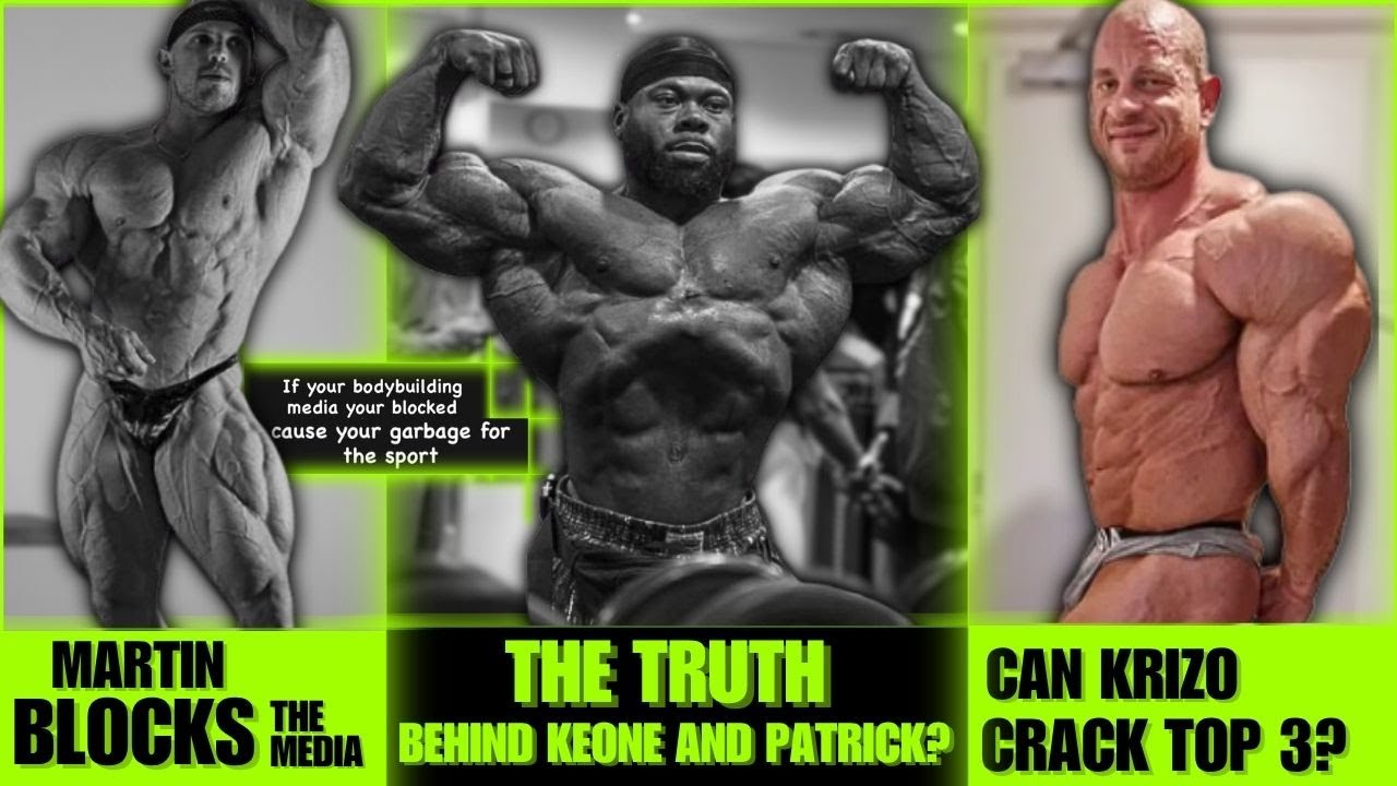 Martin Fitzwater PISSED at Bodybuilding Media! - Keone & Patrick Tuor ...