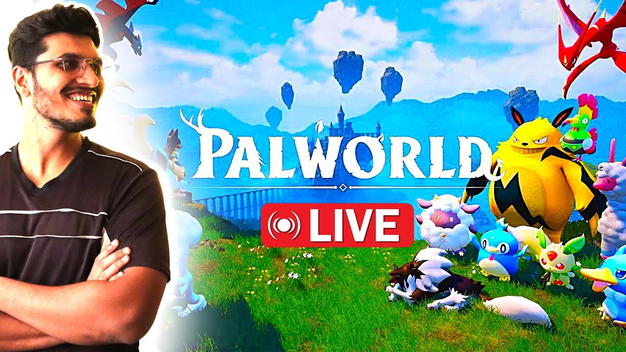 🔴LIVE - PALWORLD मध्ये आडझोड पेलेंगे DAY 5 🚩🥰 #marathi #viral #live # ...