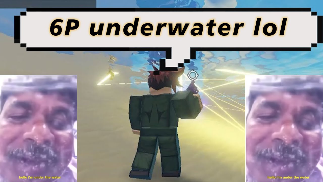[YBA] Using 6P Rework Underwater - YouTube