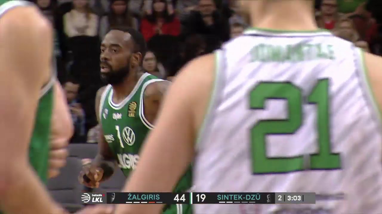 KC Rivers Five 3pt debut matches LKL - YouTube