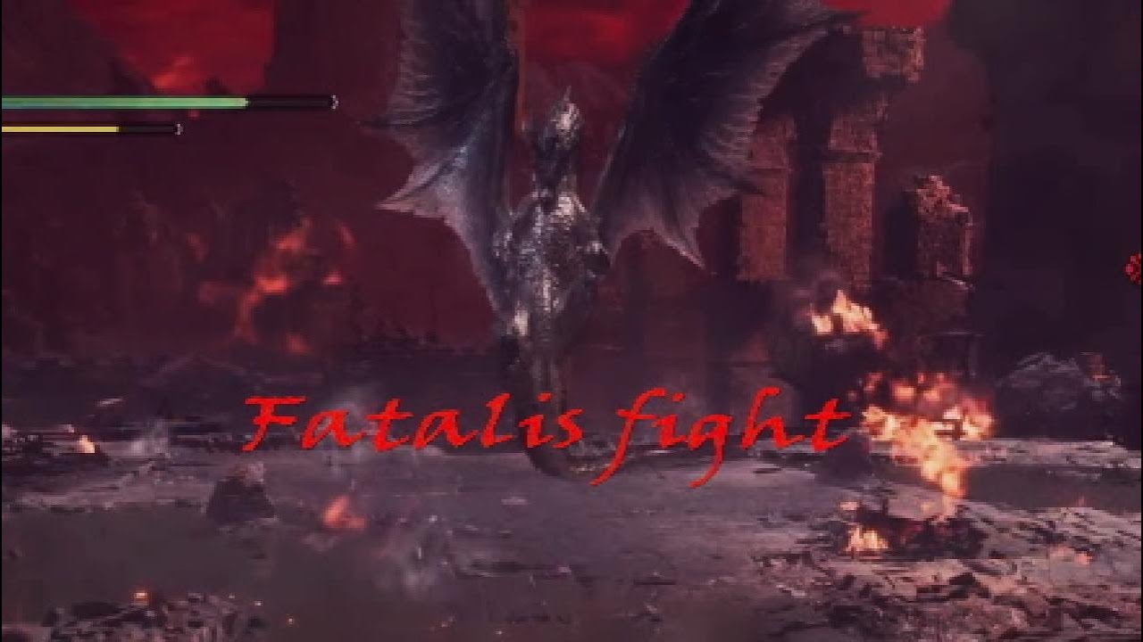Fatalis fight! Monster Hunter world Iceborne (fuld kamp) - YouTube