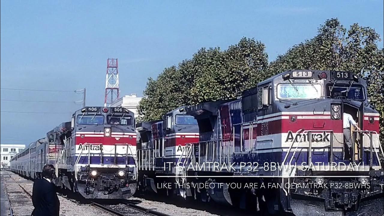 IT'S AMTRAK P32-8BWH SATURDAY! - YouTube