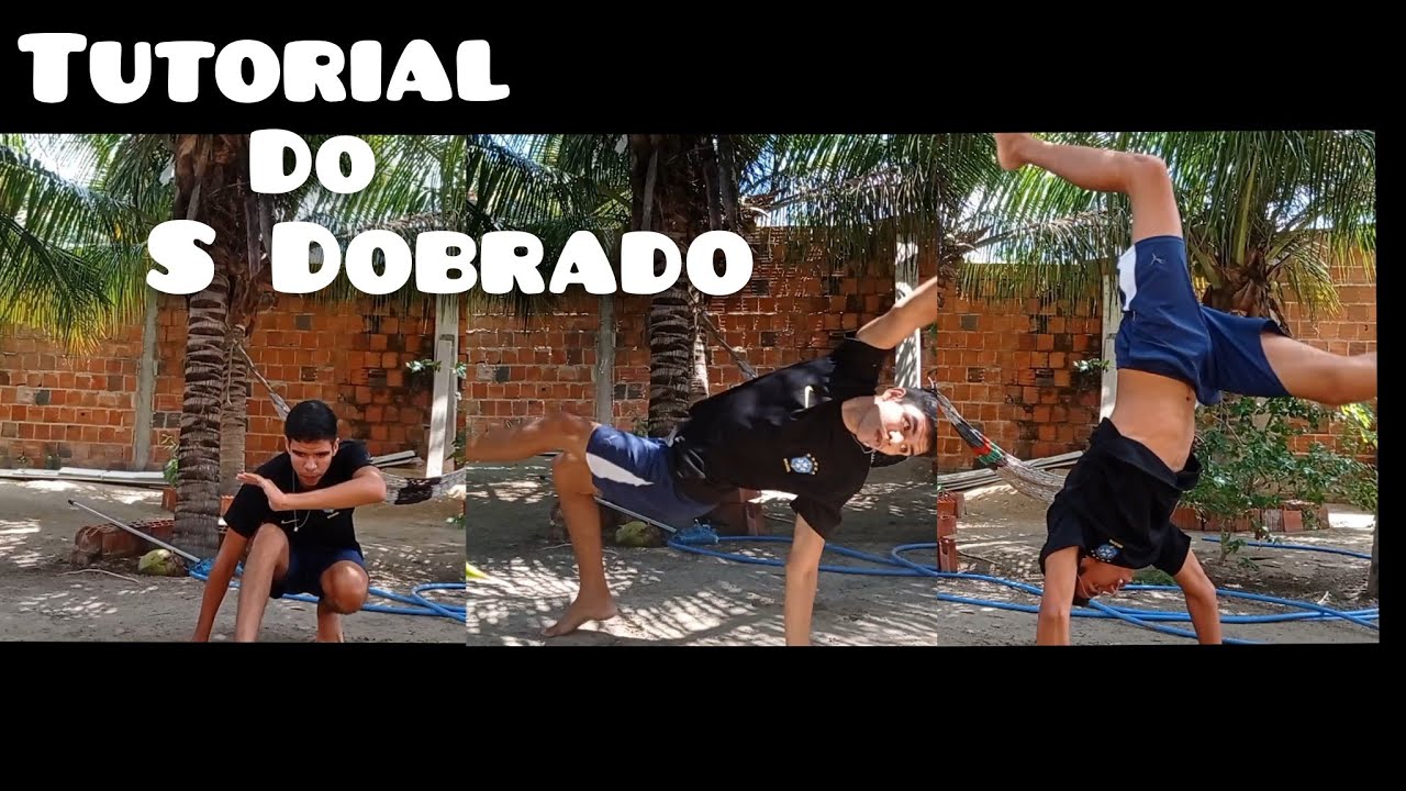 Capoeira (Tutorial do S Dobrado/Chapéu de couro/Rasteira com macaco ...