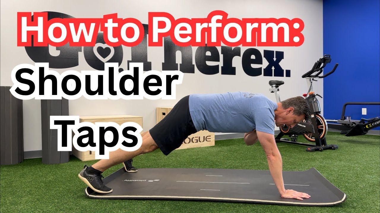 How to Perform: Shoulder Taps - YouTube