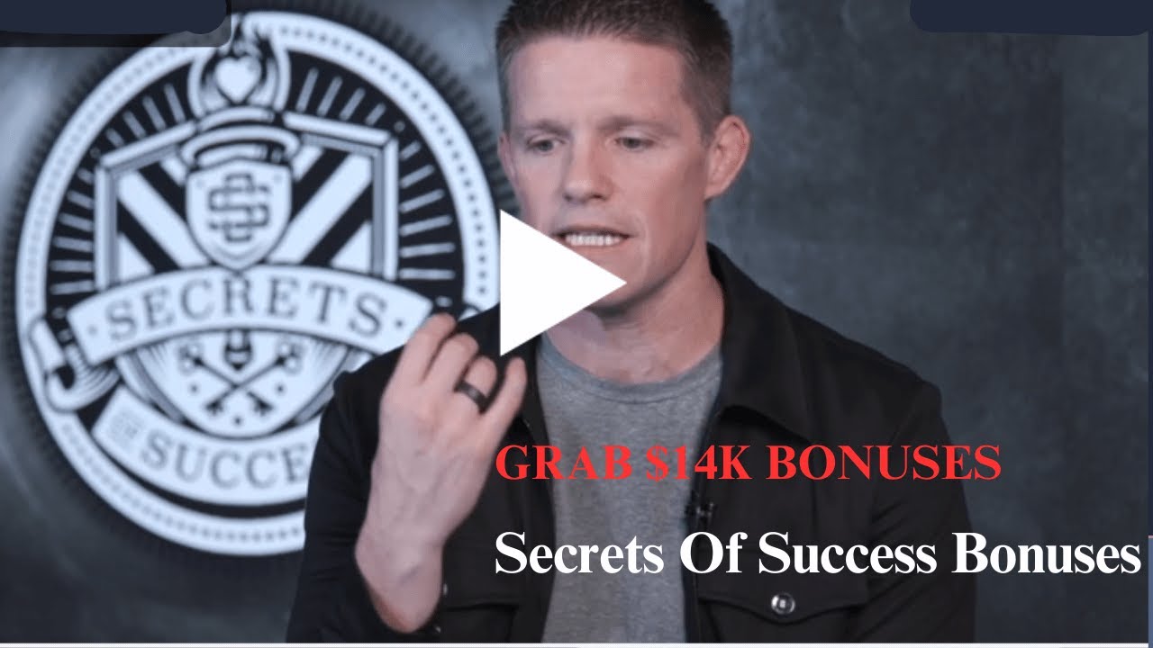 Secrets of Success Bonuses-Golden Nuggets - YouTube