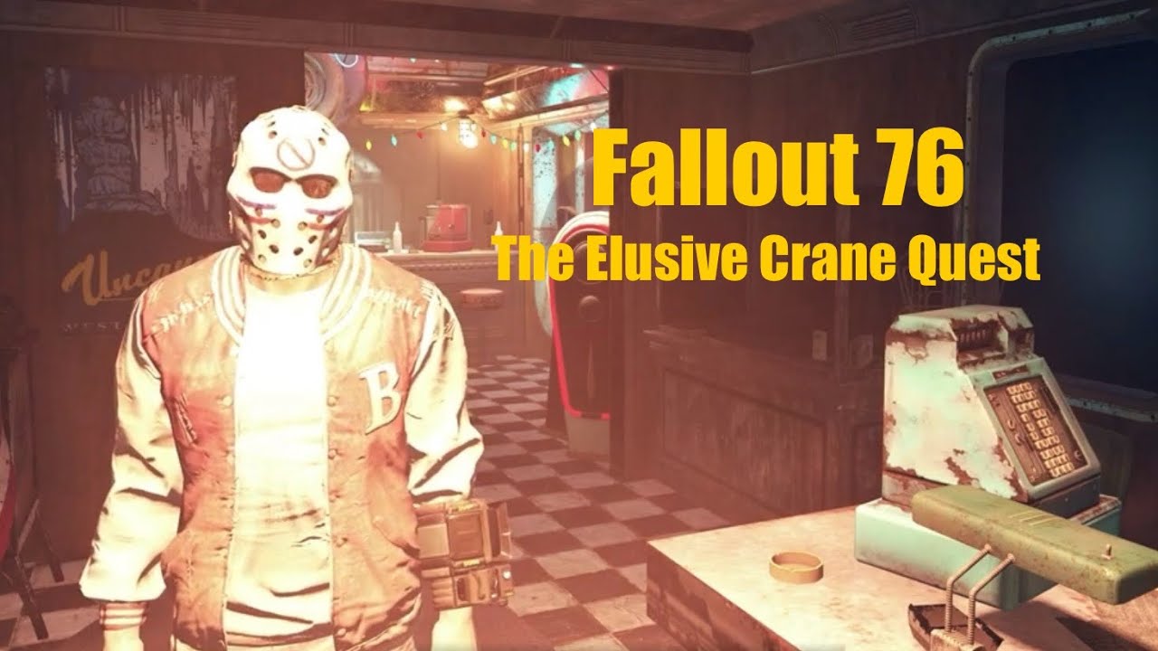 Fallout 76 - Competing The Elusive Crane Quest - Ep5 - YouTube