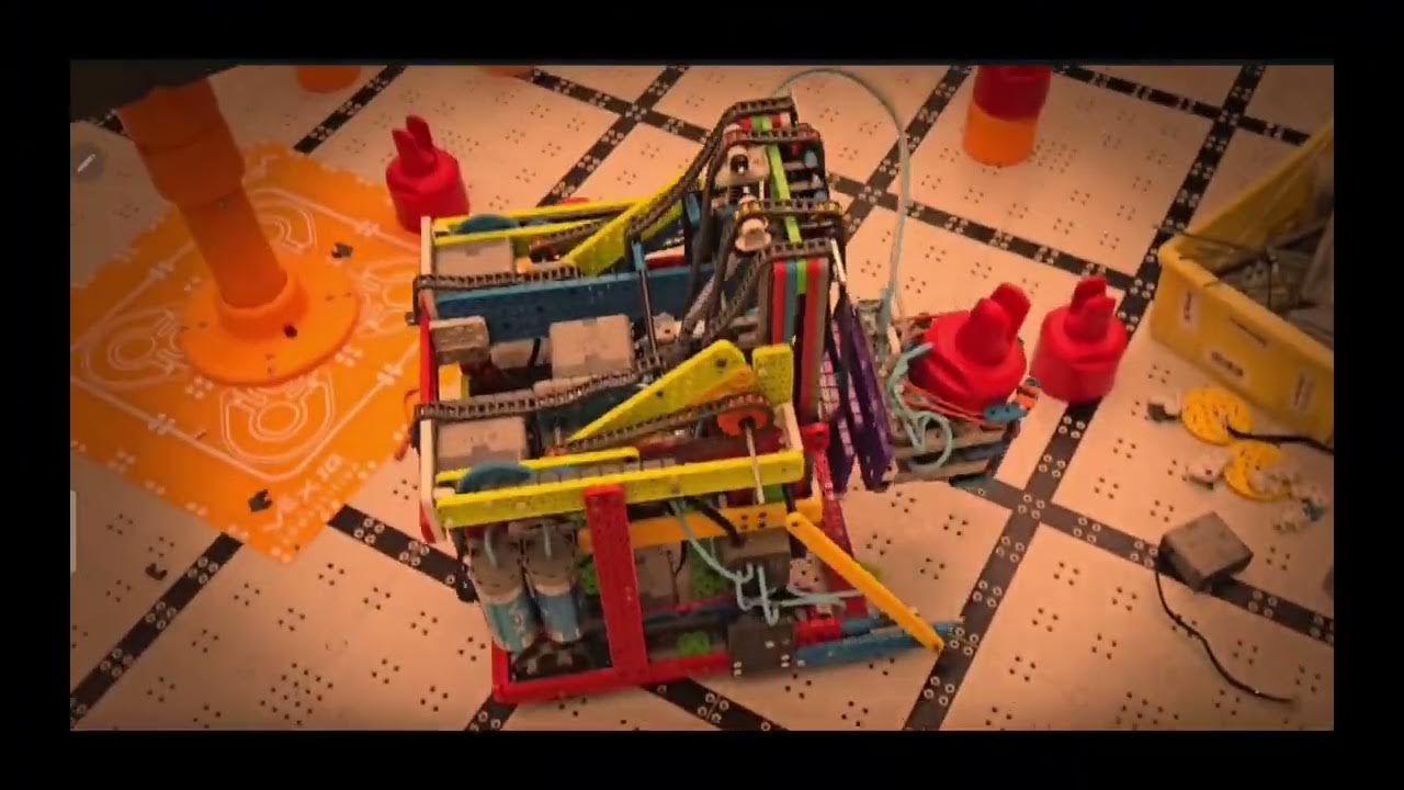 Vex IQ Mix and Match 2026. 3- Color Stack on the Standoff Goal - YouTube