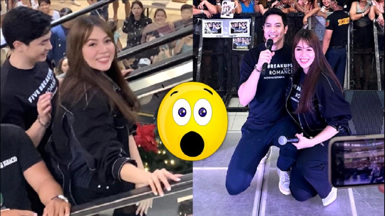 Alden Richards And Julia Montes Mall Show at Vista Mall Bataan For Five ...