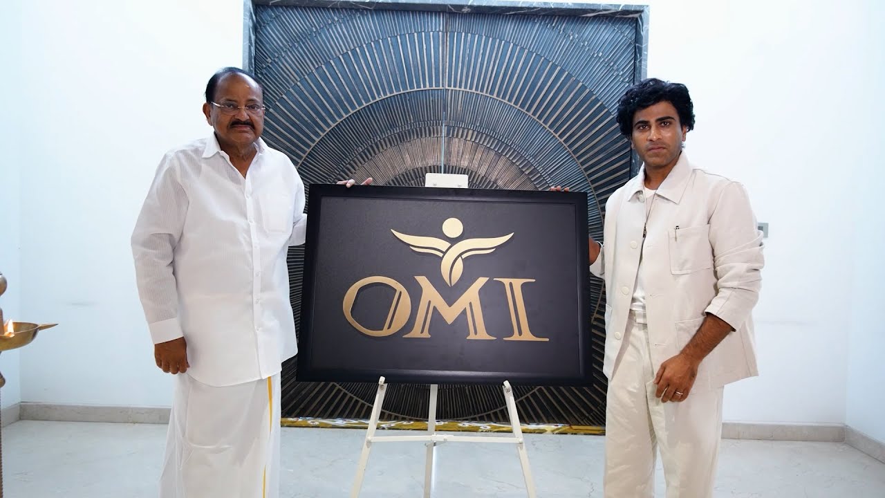 Hero Sharawanand’s New Brand OMI launched by EX Indian Former Vice ...