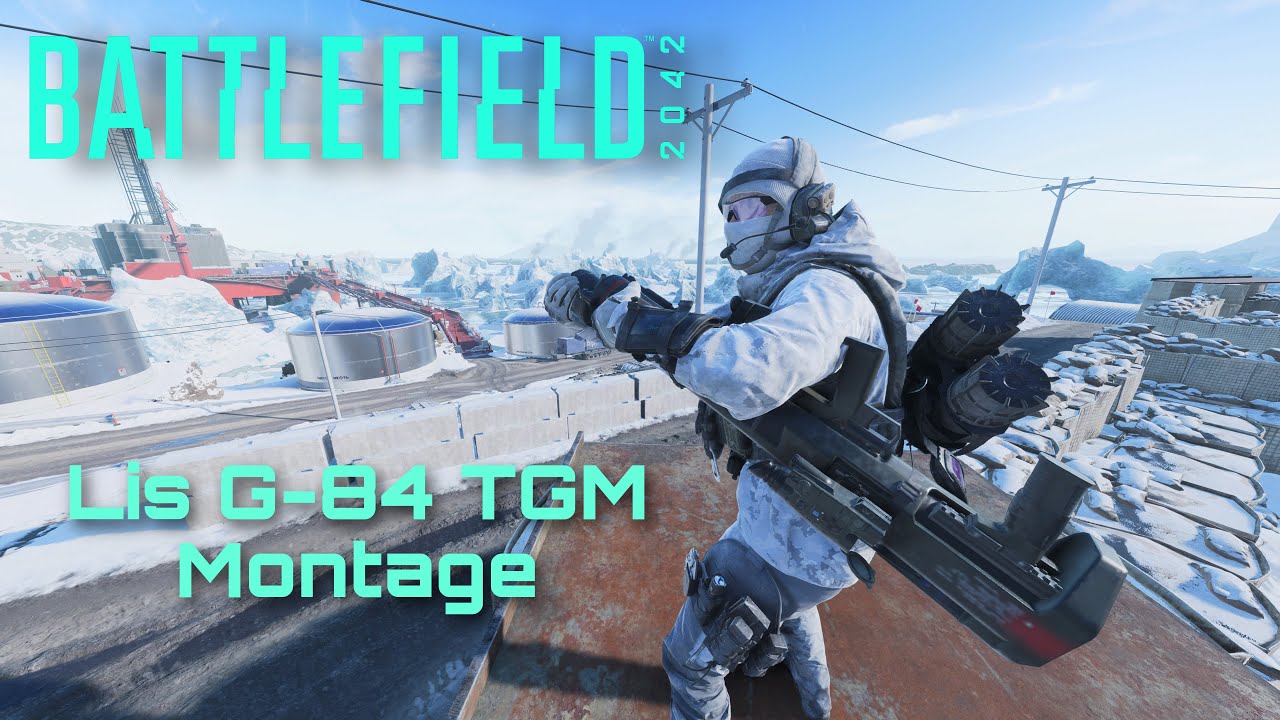 Battlefield 2042 - LIS G-84 TGM MONTAGE (TV GUIDED MISSILE) - YouTube