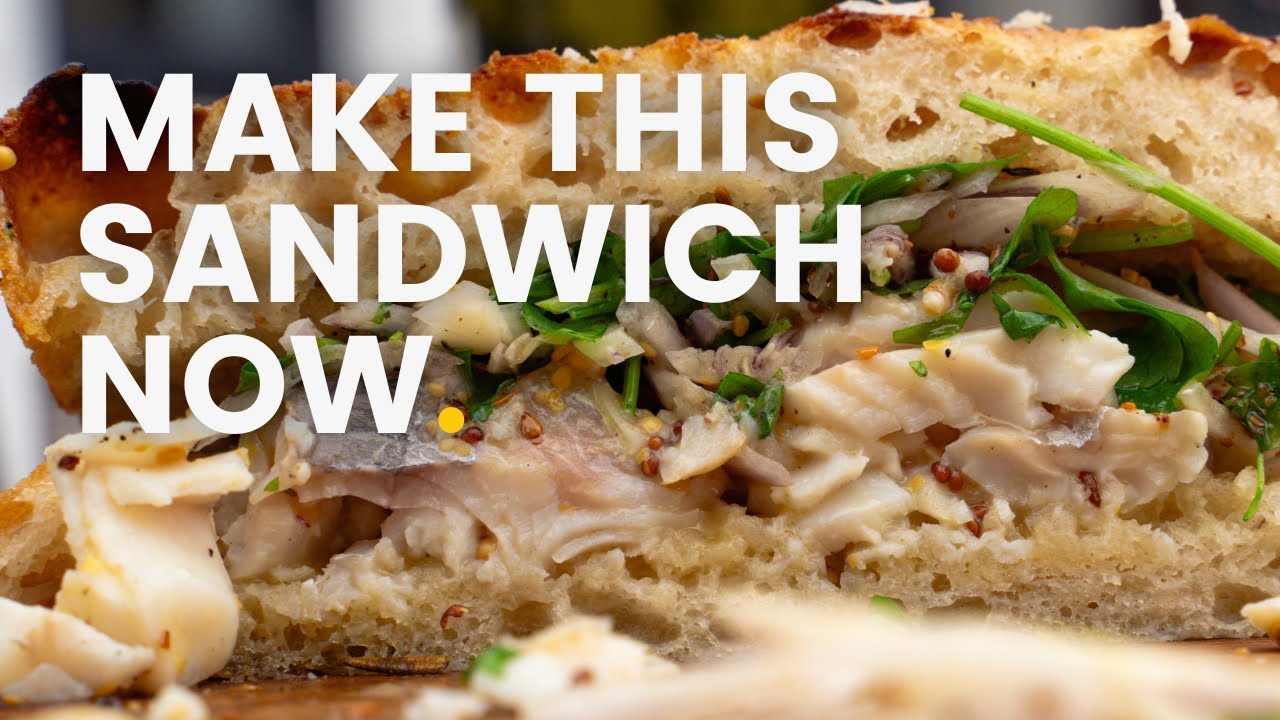 The Best Focaccia Fish Sandwich The World Has Ever Seen - YouTube