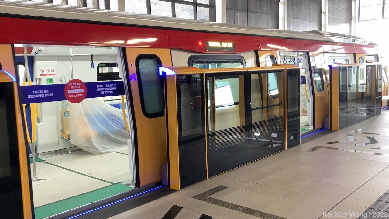 MRT Putrajaya Line Phase 2 Migration Test Run - YouTube