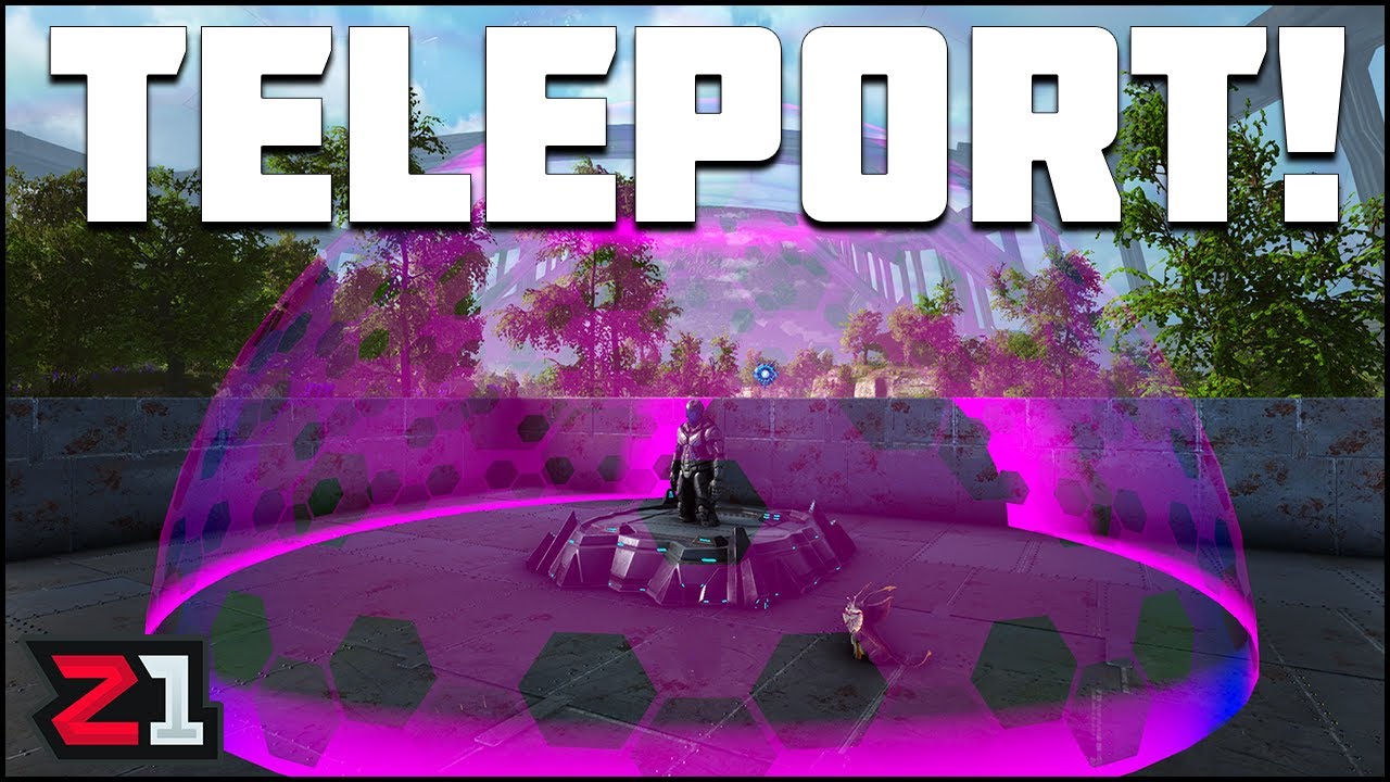 Awesome Teleporters ! Ark Genesis 2 [E8] | Z1 Gaming - YouTube