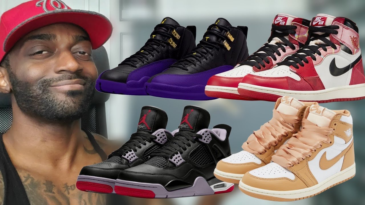 Jordan 1 Across the Spider-Verse, Jordan 4 Bred Reimagined, Jordan 1 ...