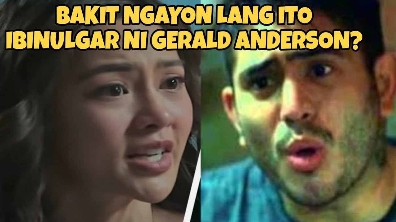 GERALD ANDERSON MAY NAKAKAGULAT NA REBELASYON SA KANYANG EX NA SI KIM ...
