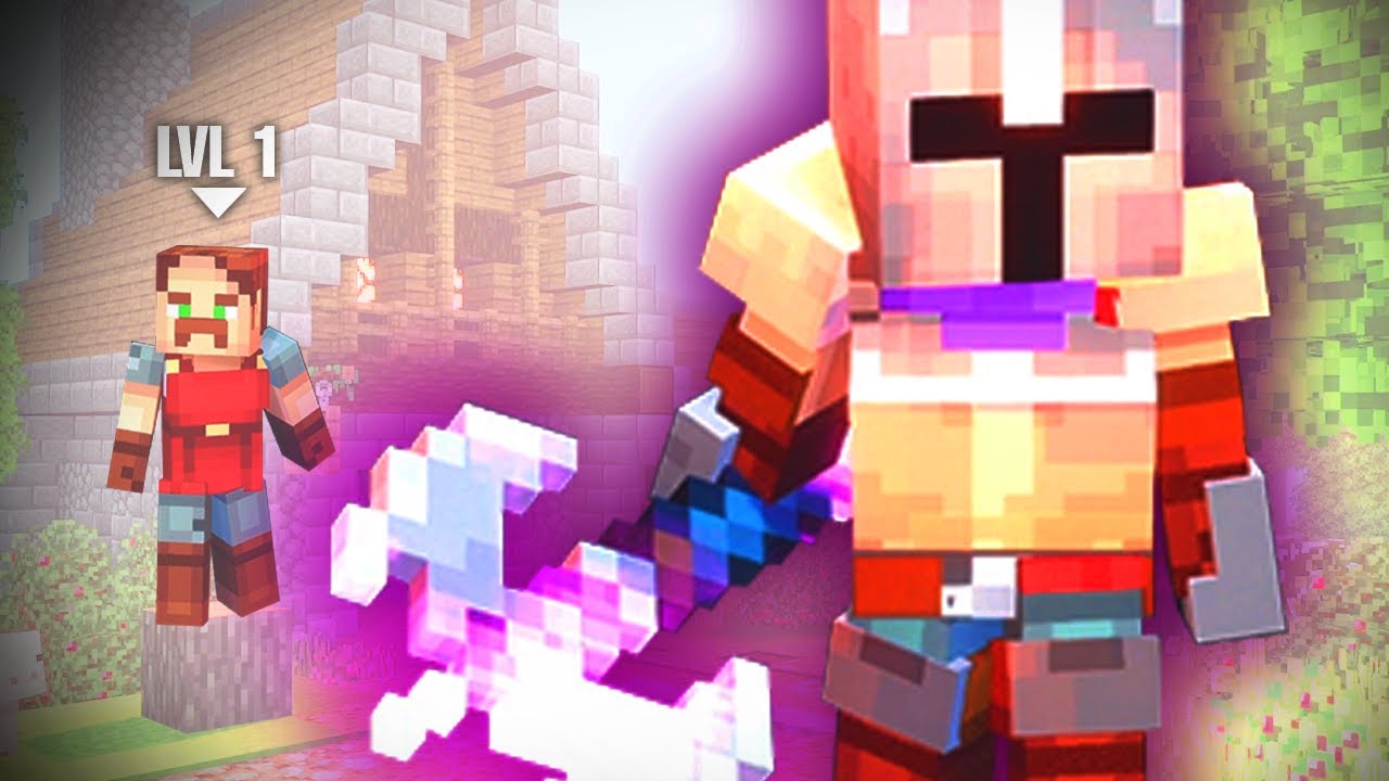 This Ultra Rare Axe Is Pure Damage in Minecraft Dungeons - YouTube